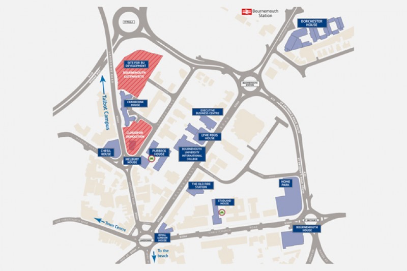 Directions and maps | Bournemouth University