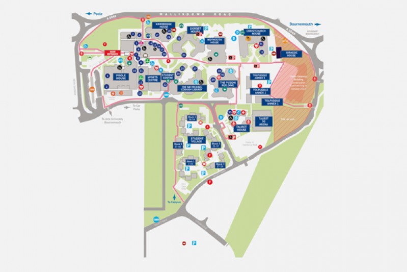 Directions and maps | Bournemouth University
